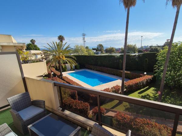 Superbe T2 - 200m De La Mer - Piscine - Parking - Villeneuve-Loubet