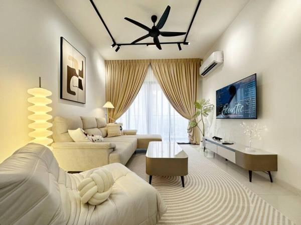 Seaview Sunset 3br Suite Insstyle Dangabay Nearciq - Johor Bahru