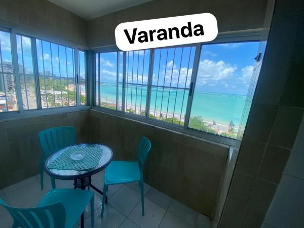 Vista Incrível à Beira-mar Na Praia De Pajuçara Dois Quartos - Apto 901 - Maceió