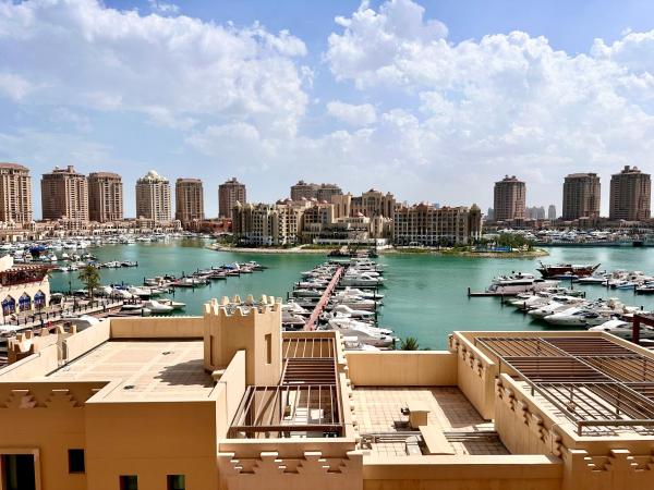 Alken Studio - Amazing Superior Studio With Marvellous Marina View In The Pearl, Doha - Qatar