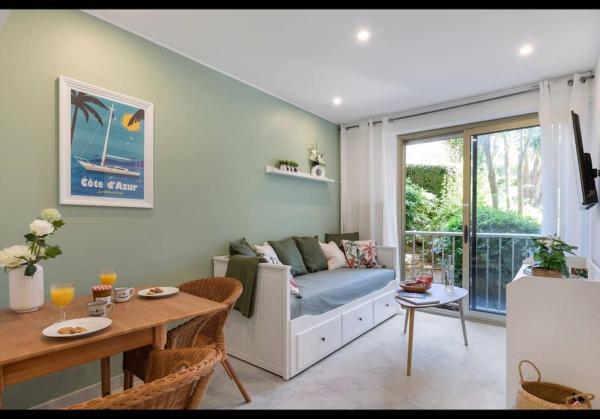 Jolie Studio Cosy Proche Mer Sur Juan Les Pins - Villeneuve-Loubet