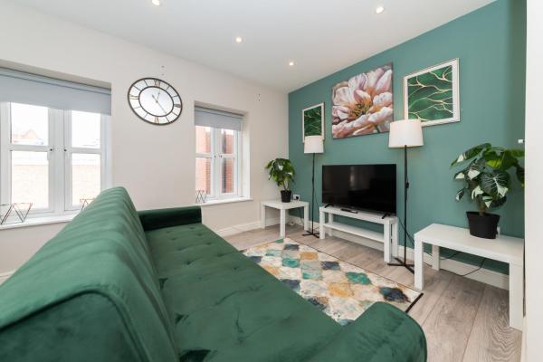 Ibex House Free Parking 2 Beds Central Fully Equipped Apartment - Reading Station