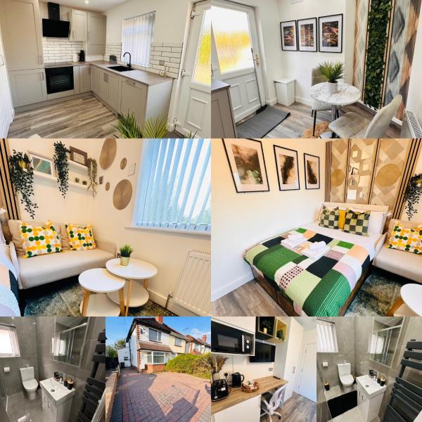 R-4 Newly Renovated Private Self Contained Room In Selly Oak Birmingham With Own Kitchenette And Shared Bathroom Between Two Rooms - Birmingham