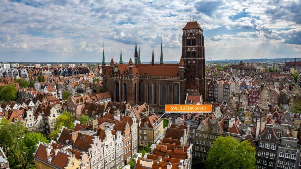 Old Town Gdańsk, Sun & Snow - Gdańsk