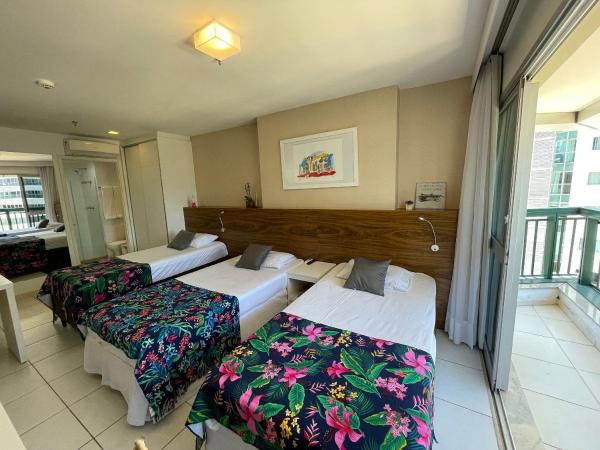 V1114 Flat Com Wi-fi Exclusivo, Academia E Piscinas - Brasilia City