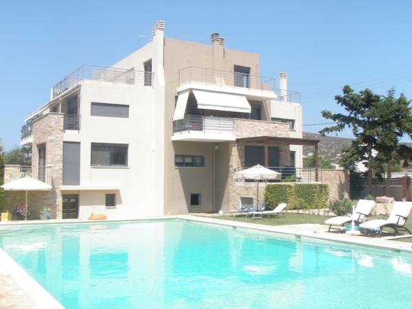 Porto - Luxury Penthouse, Pool, Walk To The Beach - Milos