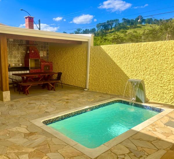 Casa Piscina Centro Serra Negra 500m Fontana Trevi - Serra Negra