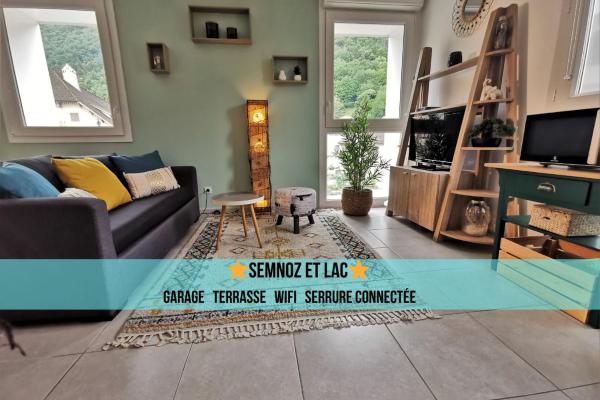 Semnoz & Lac - Wifi - Parking - Balcon - Centre-ville - Sévrier