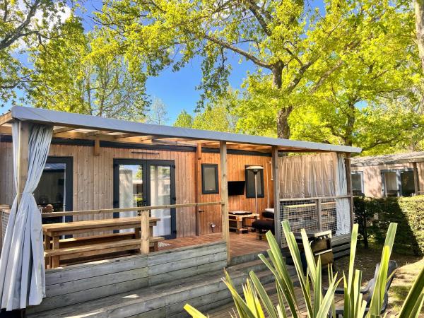 Mobilhome Camping Biscarrosse 5 éToiles Bord Du Lac - Biscarrosse
