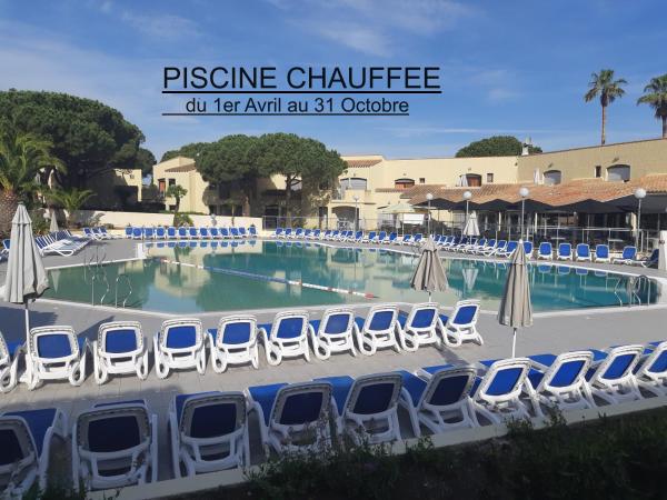 Résidence Saint Loup Studio Climatisé Entièrement Rénové - Marseillan Plage