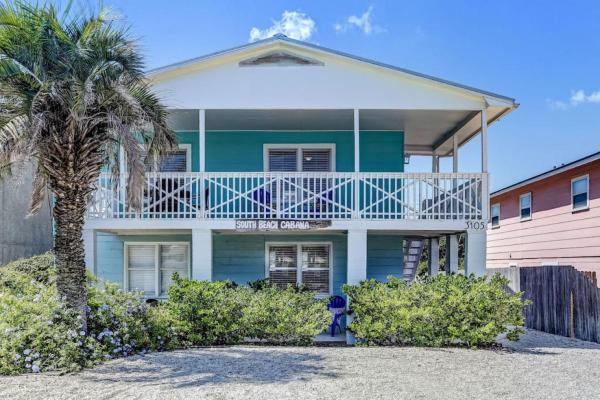 South Beach Cabana Down - Patio - Pool - Located Across Street From Beach - Amelia Island, FL