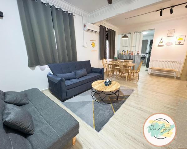Melaka City Peacestay 3br 7-11pax 7min To Jonker St - Malacca