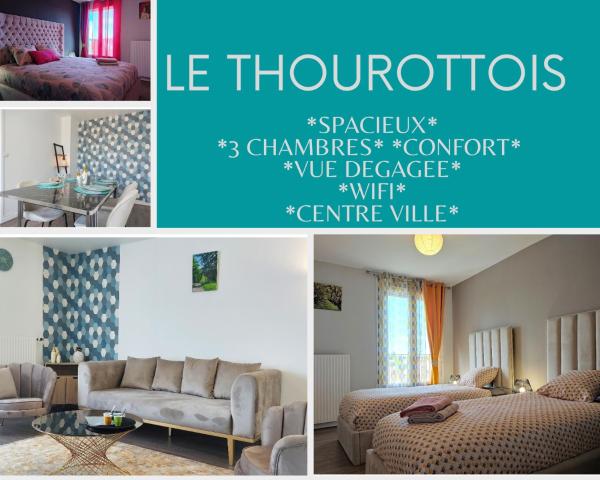 Le Thourottois*centre Ville*wifi*spacieux*confort* Saint-gobain - Oise