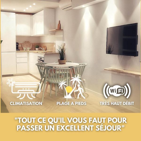 150m De La Plage, Appartement Tout éQuipé - Fréjus