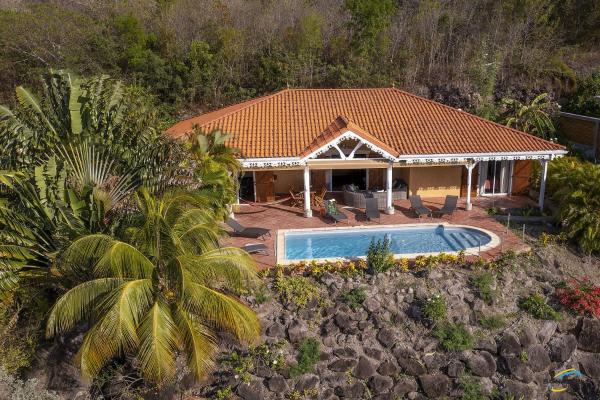 Villa Cap Sud Avec Piscine Et Vue Mer - Les Anses-d'Arlet