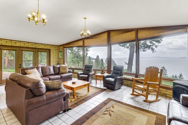 Flathead Lake Views Scenic And Spacious Retreat! - Montana