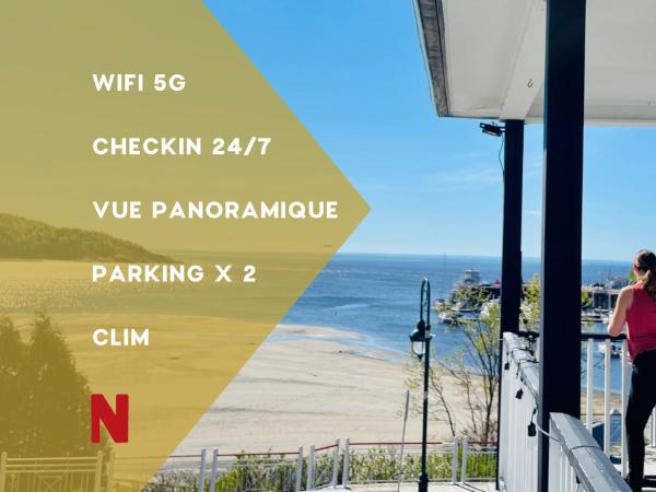 Pavillon De Jardin Neuf Baie De Tadoussac Clim Parking - 2 Chambres - Quebec