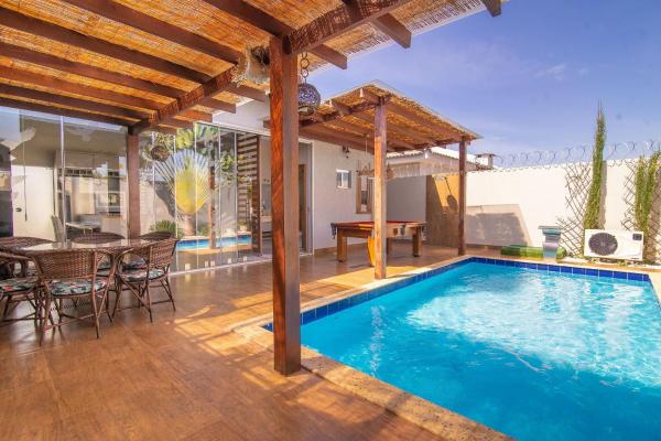 Casa Ipê - Luxo Em Cond Fechado C/piscina Aquecida - Caldas Novas
