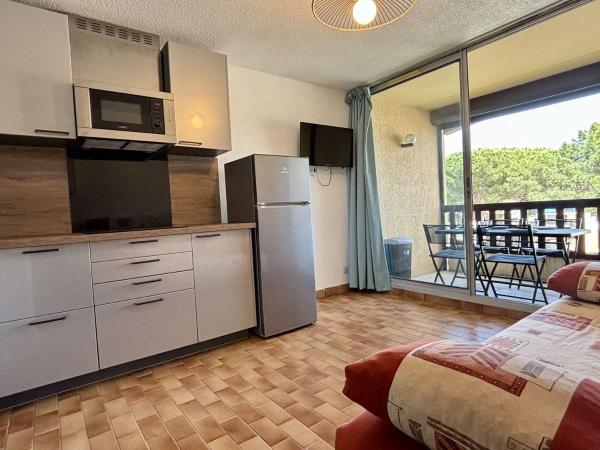 Studio Cabine Avec Piscine, Parking Privé Et Loggia – 4 Couchages, Proche Mer Et Commerces - Fr-1-225-818 - Plage du Racou