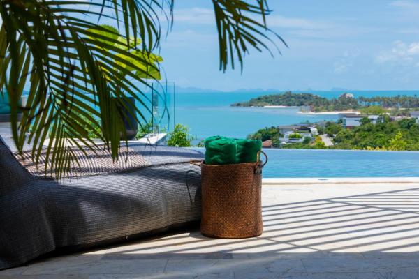Beachside Villa - Carpe Diem - In Plai Laem Soi 7, 3 Bed 4 Bath, Amazing Sea And Mountain Views, Only 180m Walk To Swimming Beach - Ko Pha Ngan
