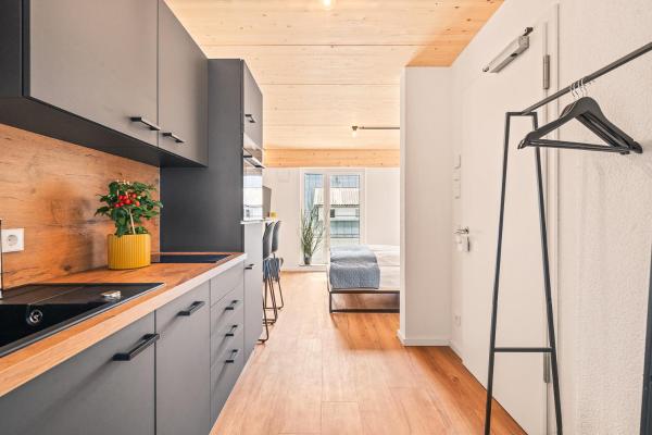 Einzimmer Wohlfühlapartment Vier Klimatisiert - Friedrichshafen