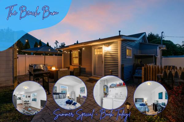 Cozy Beach House - 3 Badges, Outdoor Patio, Fire Pit, Grill - 3 Blocks To Beach & Boards - Sea Girt, NJ