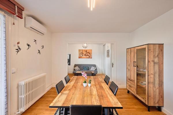 Les Hirondelles - 2 Chambres, 3 Lits, Climatisation Et Balcon - Viriat