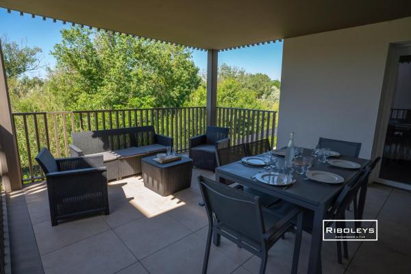 Riboleys - T4 Avec Clim Et Piscine à 400m De La Mer - Vias