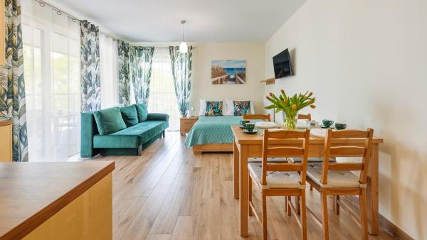 Green Apartment Pool Sauna Fitness Parking Free - Kołobrzeg