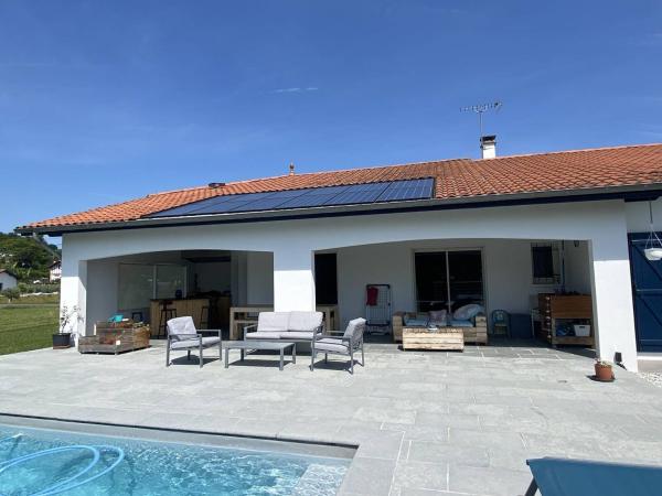 Maison Individuelle Avec Piscine Et Grand Jardin, 6-8 Pers, Urt - Fr-1-495-140 - Baskenland