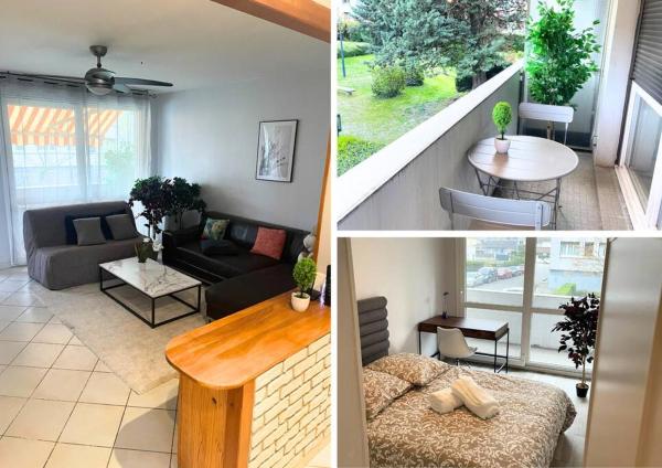 Appartement Entier Climatisé - Parking Privé - Saint-Martin-d'Hères