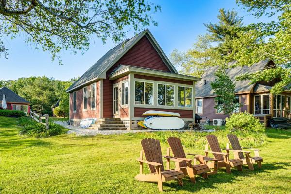 Waterfront Cottage In Summer Village With Grill - Silver Lake State Park, Hollis
