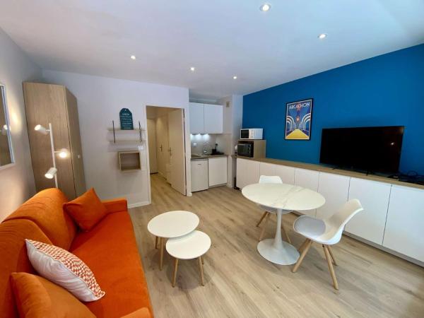 Arguin Studio Cabine Rénové Coeur De Ville - Pyla sur Mer