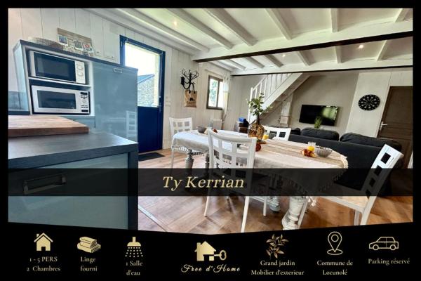 Ty Kerrian, Maison Avec Jardin à La Campagne - Arzano