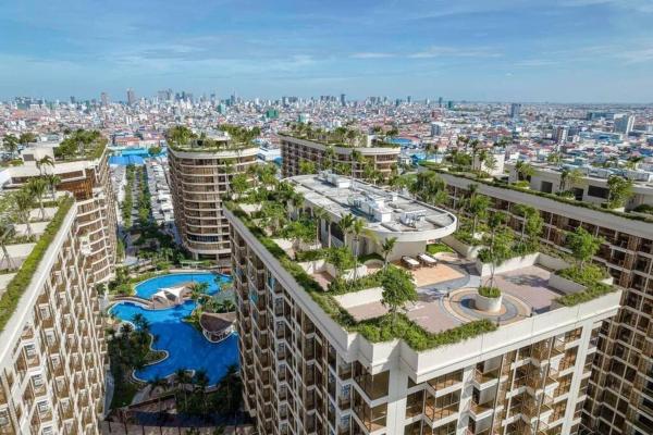 Relaxation Oasis Private Spacious 1br With Amazing Pool By Sym A1610 - Phnom Penh