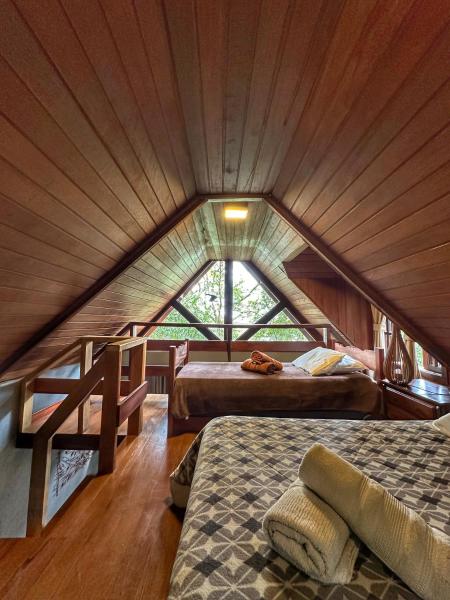 Chalé Dos Pássaros - Varanda Com Vista P/ Natureza - Campos do Jordão