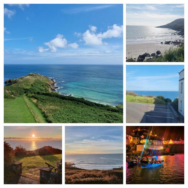 Journeys End With Stunning Sea Views From The Headland - Coverack