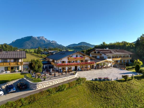 Hotel Hanauerlehen - Ruhige & Zentrale Top-lage - Mit Schwimmbad, Sauna, Parkplätze & Café - Bayerischer Familienbetrieb - Berchtesgaden