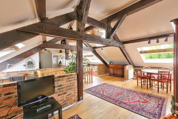 Rustic Bohemian Duplex In Meudon - Stade Rolland Garros