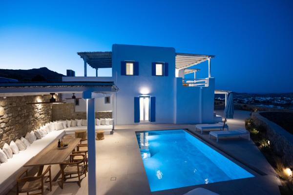 Sunrise Villa - Sea View Private Pools - Mykonos