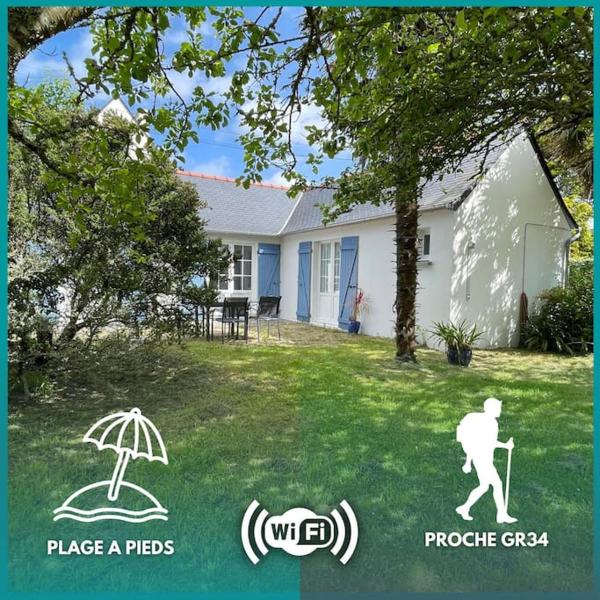 Ty Dany-wifi-plage à Pieds - Crozon