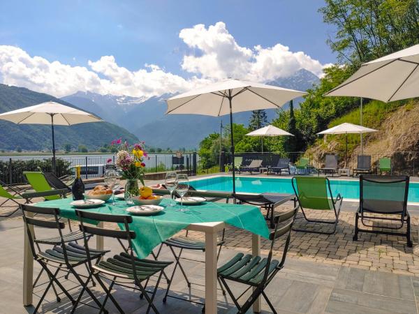 Dascio Oasi Ferienwohnung Dachterrassen Am See - コモ湖