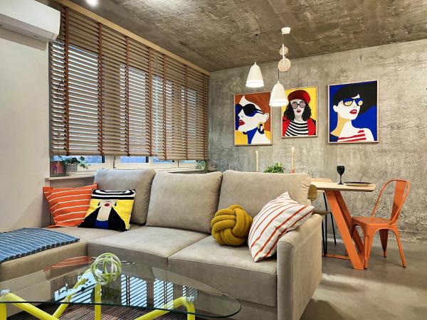 Funky Vibes Apart - Wyszyńskiego 55 - Self Check-in 24h - Free Parking - 樂斯拉夫