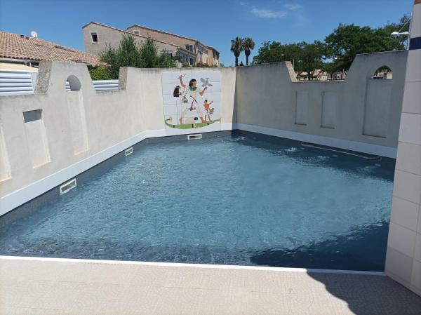 "Jardins Du Nil 9" -Clim-piscine-terrasse-parking - Le Grau d'Agde