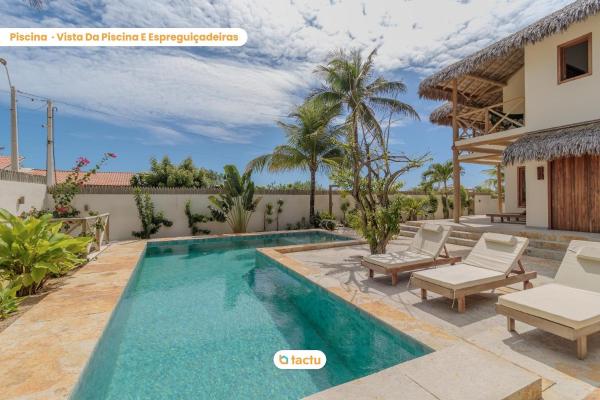 Casa Kitepirosca, Quartos Com Vista Mar Em Fortim - Brazilië