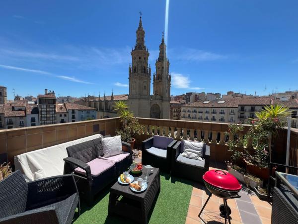 ÁTico Catedral Barbacoa Y Aire By Apt Logrono Org - Logroño