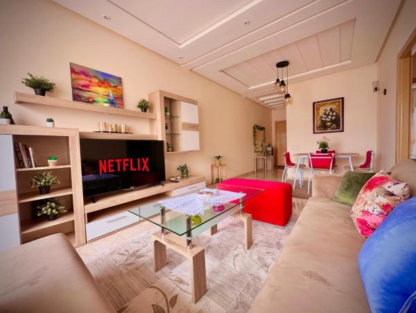 Appartement Lumineux Vue Sur Piscine, 4 Min De La Plage - Bouznika