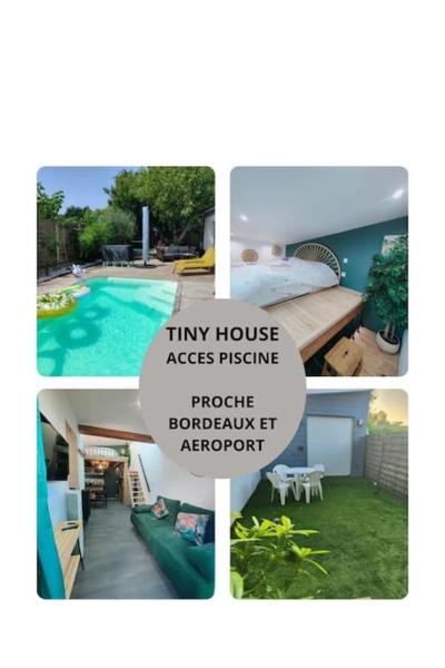 Tiny House Avec Jardin Et Accès Piscine Chauffée - Bordeaux