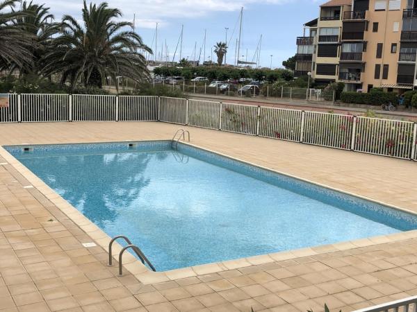 Saint Cyprien - T2 Rdc 4p Avec Piscine, Proche Plage Et Port, Parking Privé, Animaux Admis - Fr-1-793-7 - Saint-Cyprien