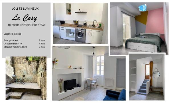 Le Cosy - T2 Avec Petite Cour Dans Centre Historique De Nérac - Nérac